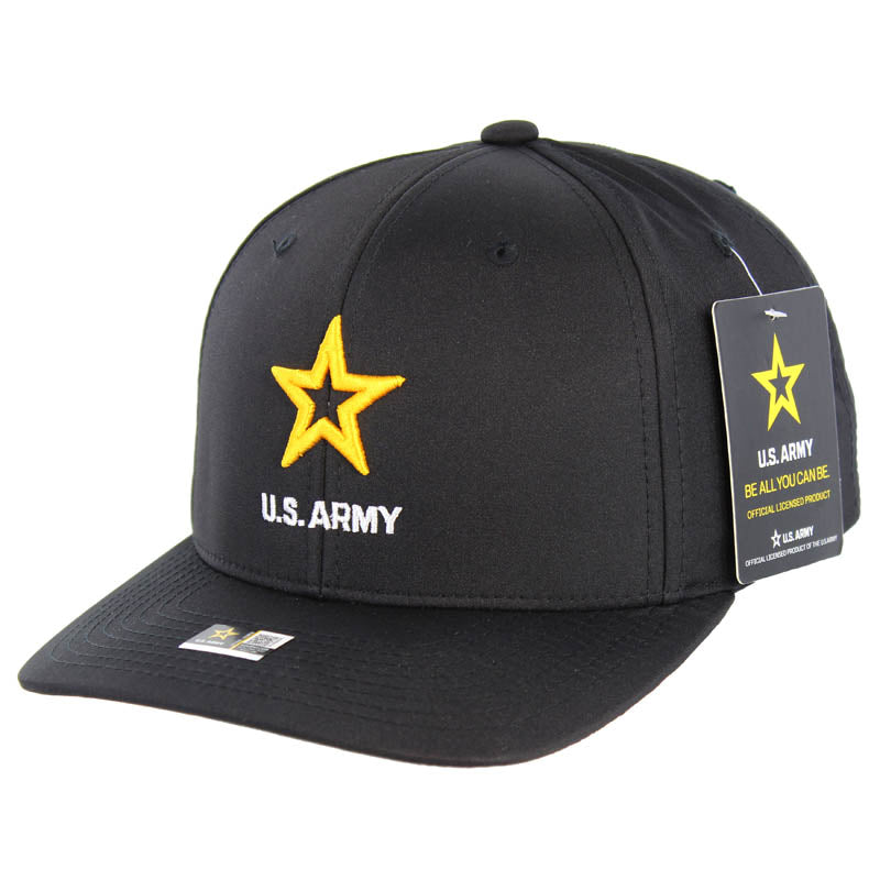 EMB MILITARY TWILL SNAPBACK CURVED CAP
