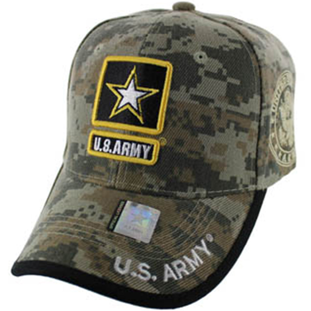 U.S. ARMY LOGO MILITARY 6-PANEL CAP